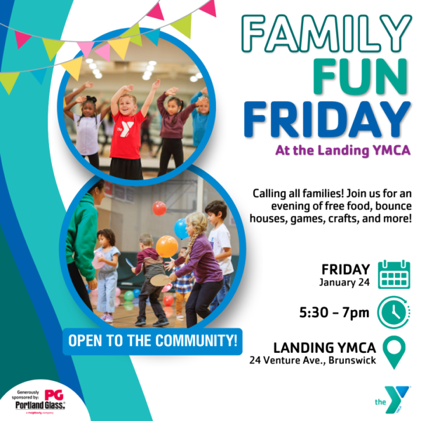 Family Fun Friday at the Landing Y | 1/24 - Bath Area Family YMCA